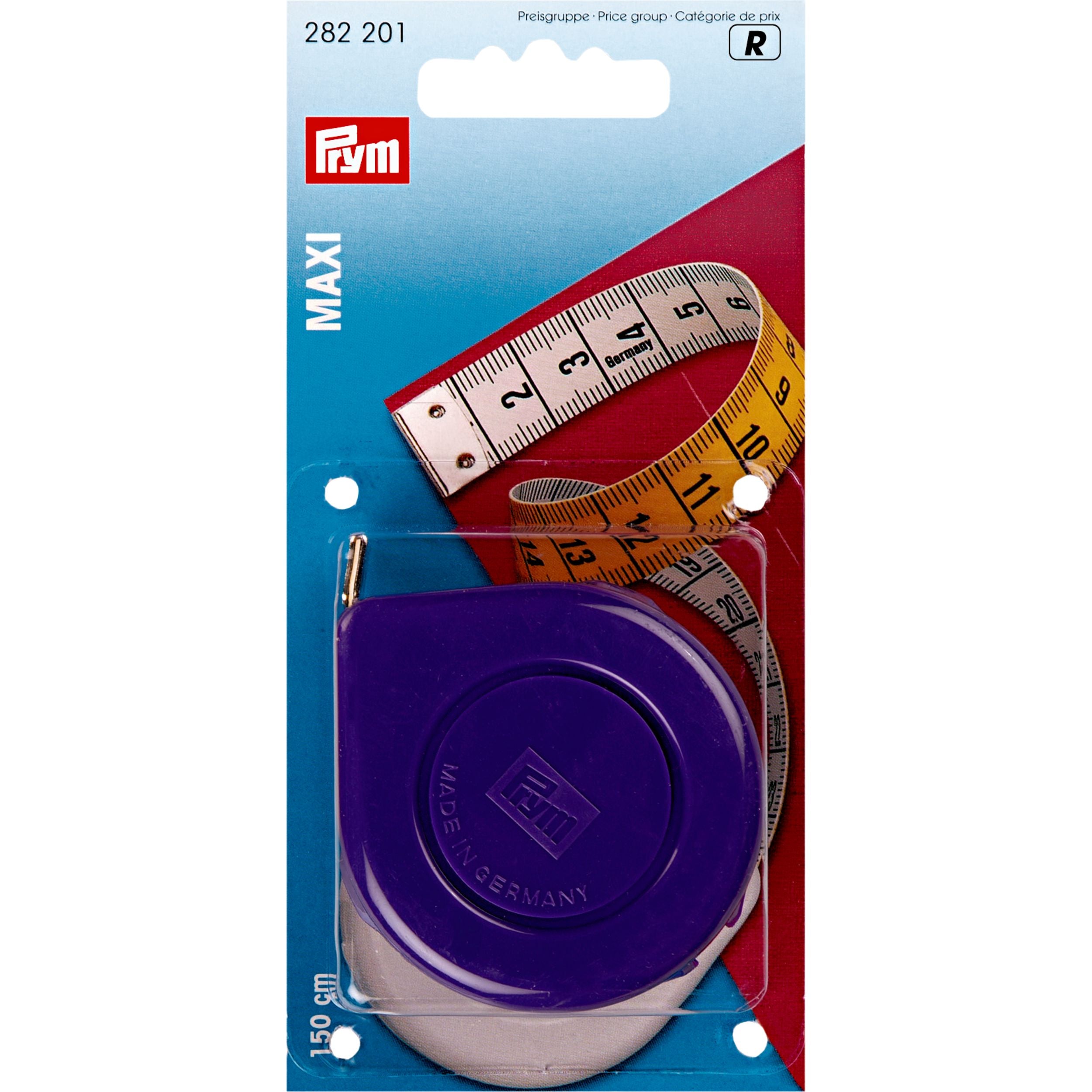 Spring tape measure, Maxi, cm/cm scale – Prym Consumer Asia