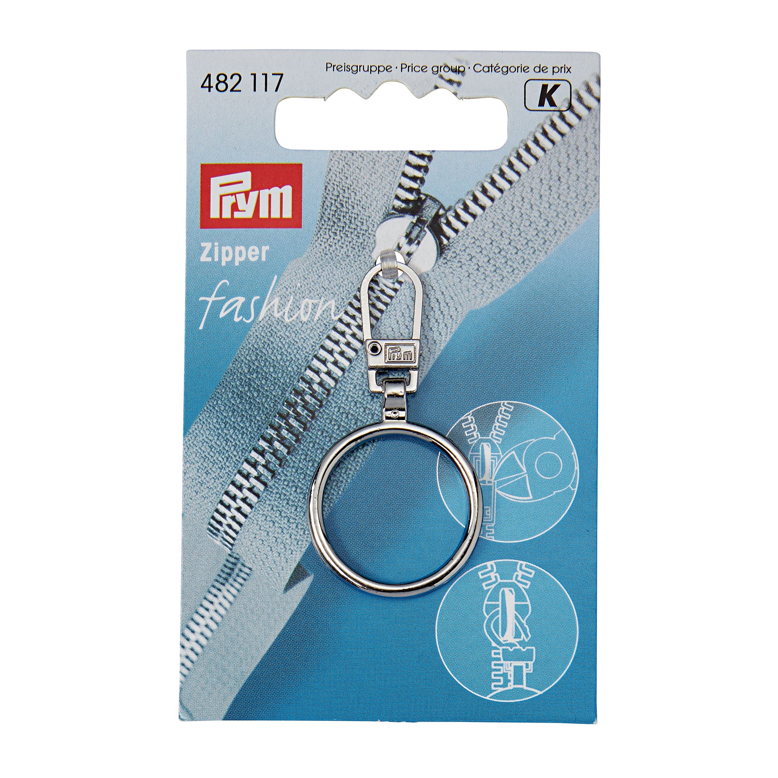 Fashion zipper puller, ring – Prym Consumer Asia