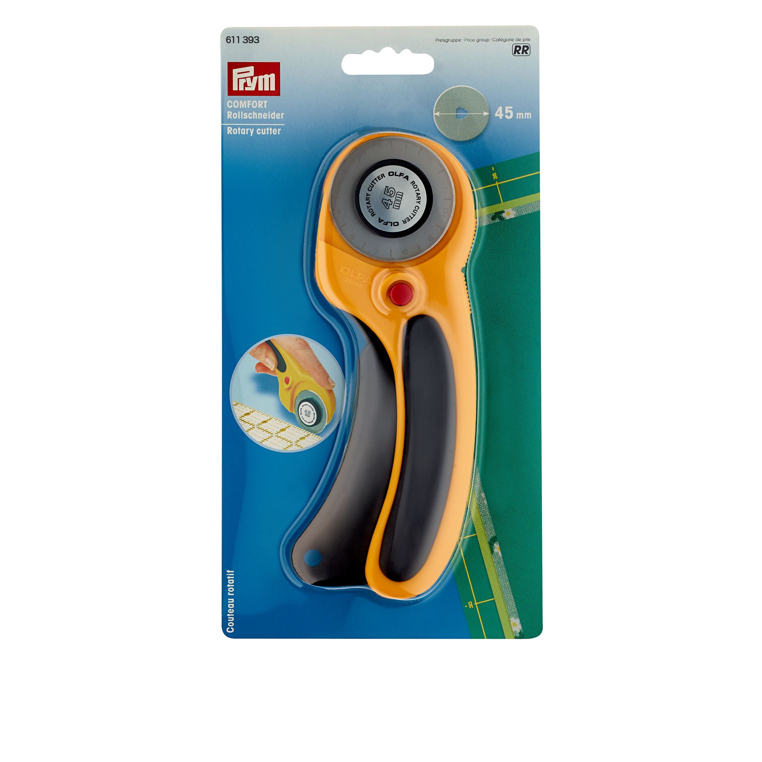 Rotary cutter Comfort, 45 mm – Prym Consumer Asia