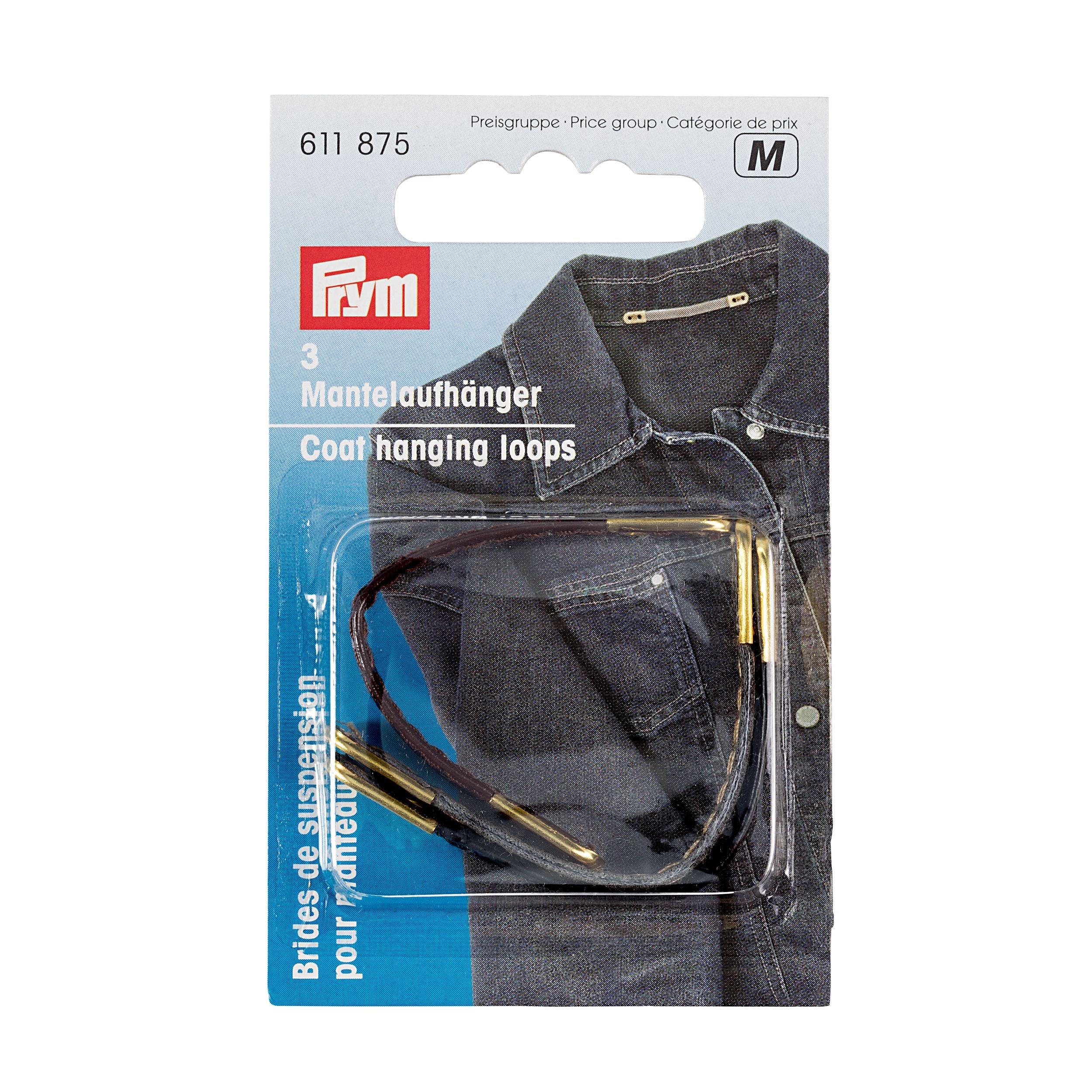 Coat hanging loops, artificial leather – Prym Consumer Asia